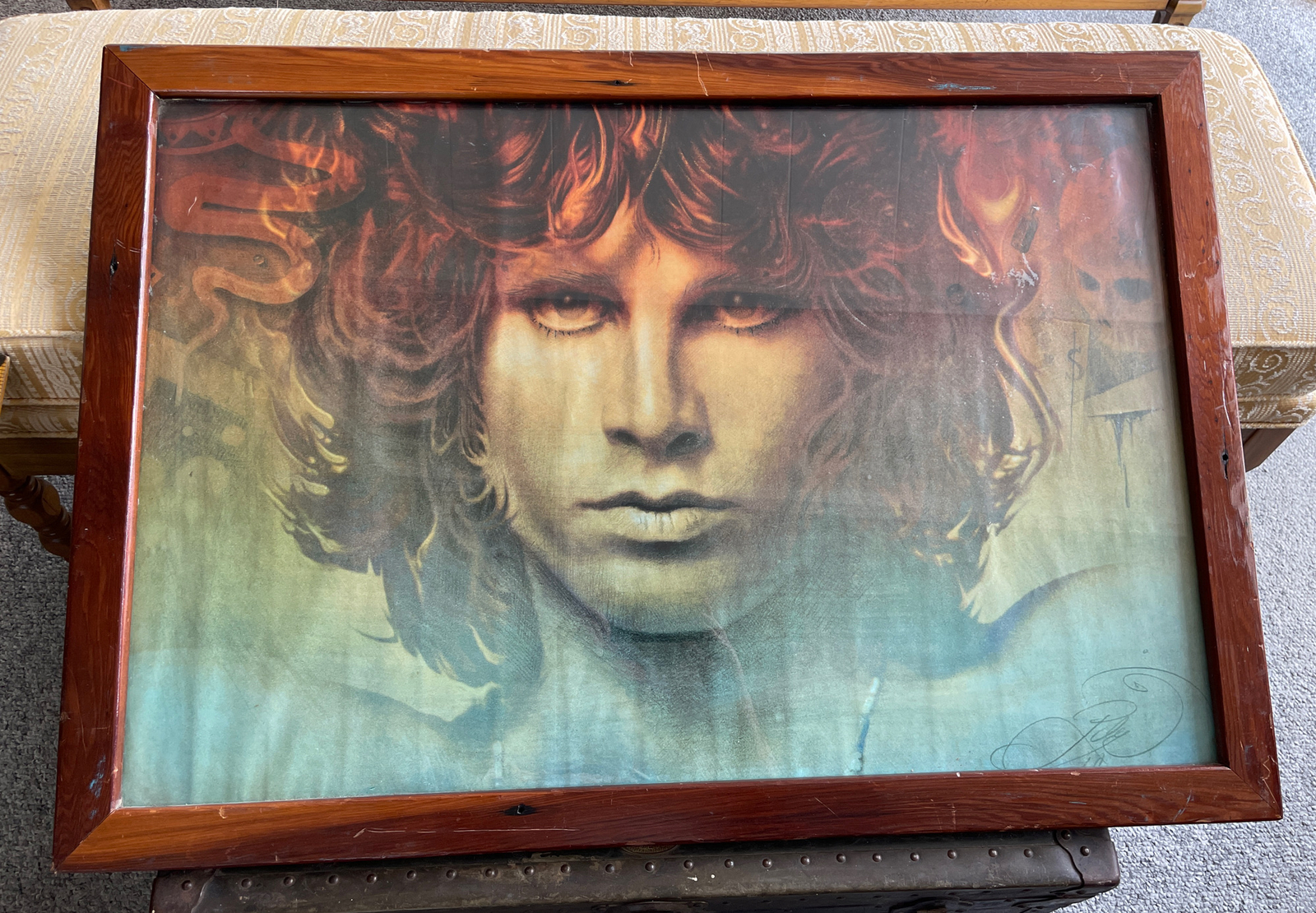 Spirit Of Jim Morrison Poster