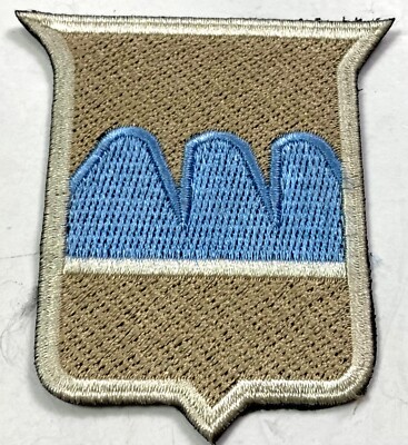 WWII US 80TH INFANTRY "BLUE RIDGE" DIVISION JACKET SLEEVE INSIGNIA ...