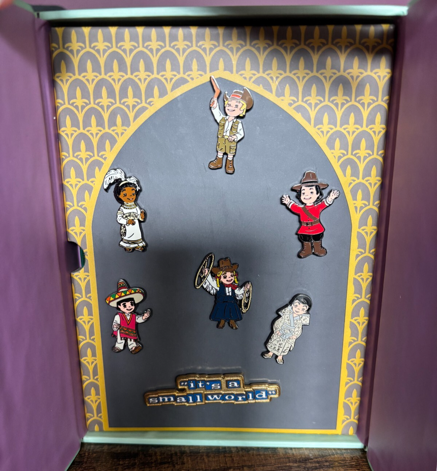 It's a Small World Musical Pin Set- Disneyland Resort | eBay