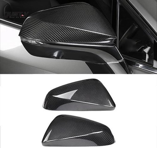 Carbon Fiber Black Side Rearview Mirror Cover Trim For Lexus NX250 2022 ...