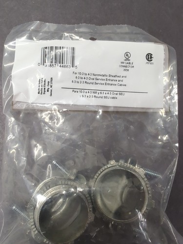 1" ProConnex NM/SE Clamp Type Strain Relief Connector Zinc 1" 49663 | eBay