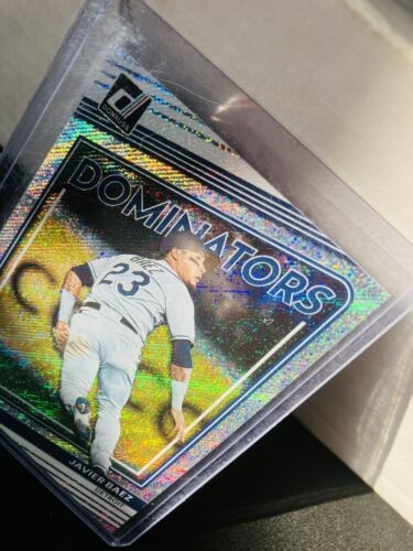 2022 Panini Donruss Rapture Dominators Javier Baez #D-3 Pack Fresh New ...