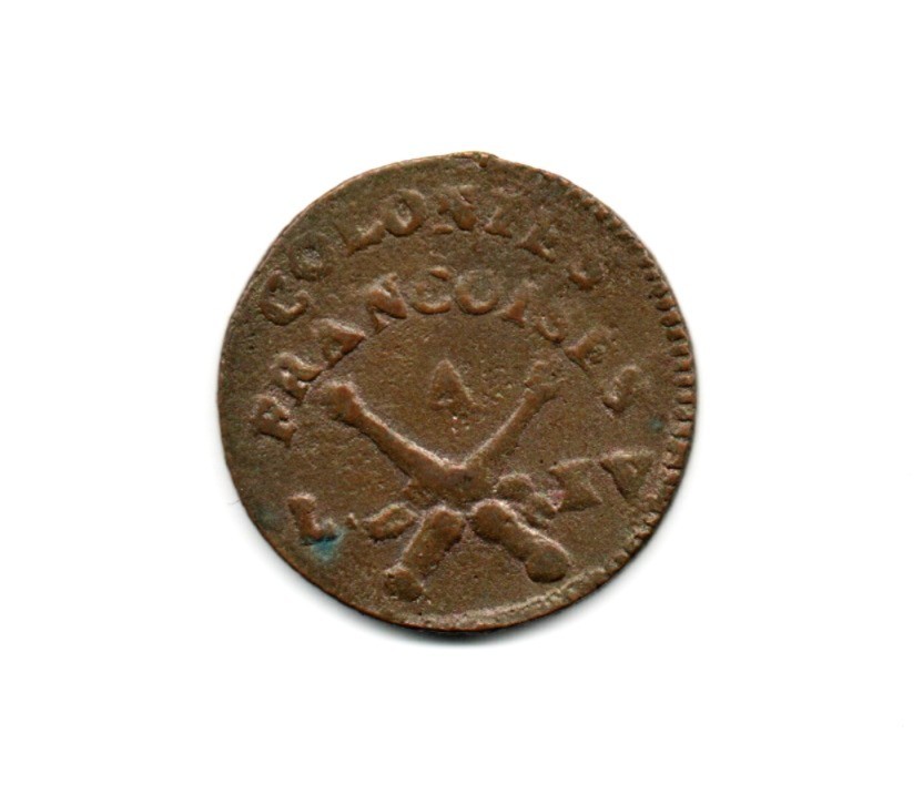 french usa colonial 12 deniers 1767, scarce coin | eBay