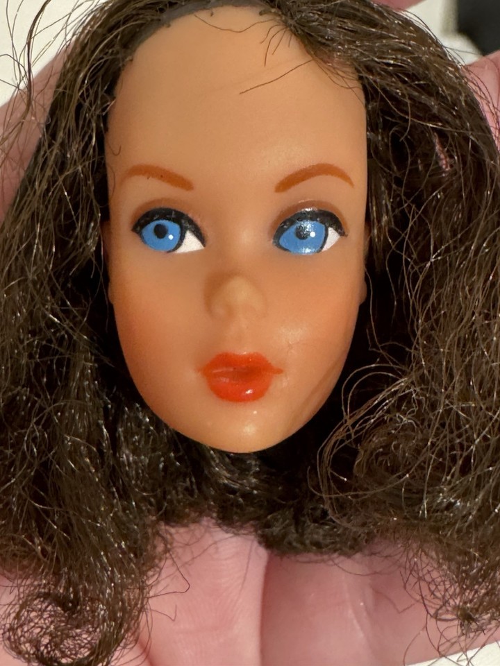Vintage 1960s Barbie Twist N Turn? Marlo FlipHead Only Brunette Hong ...