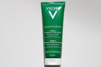 Vichy Normaderm 3in1 Scrub + Cleanser + Mask 125ml | eBay