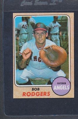 1968 Topps #433 Bob Rodgers Angels EX *5319 | eBay