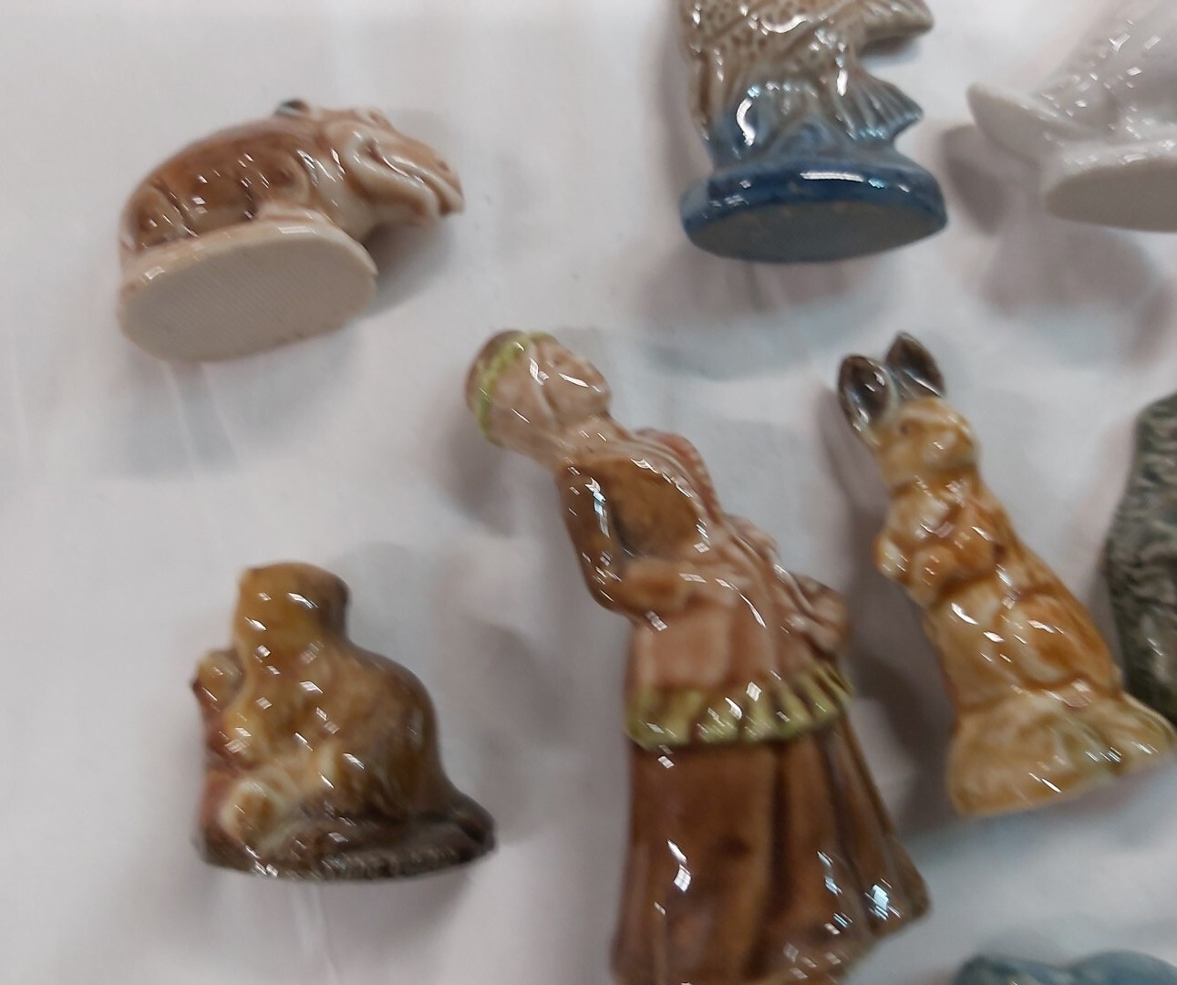 JOB LOT VINTAGE WADE WIMSIES FIGURINES TO INCLUDE MOLE,FROG ETC | eBay UK