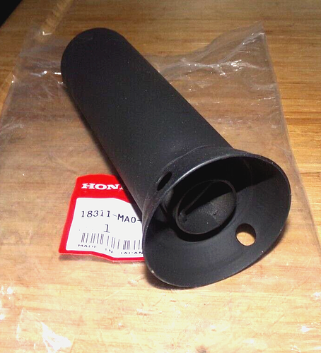 HONDA EXHAUST MUFFLER QUIET CORE XR250, XR350, XR500, XR600 18311-MA0 ...