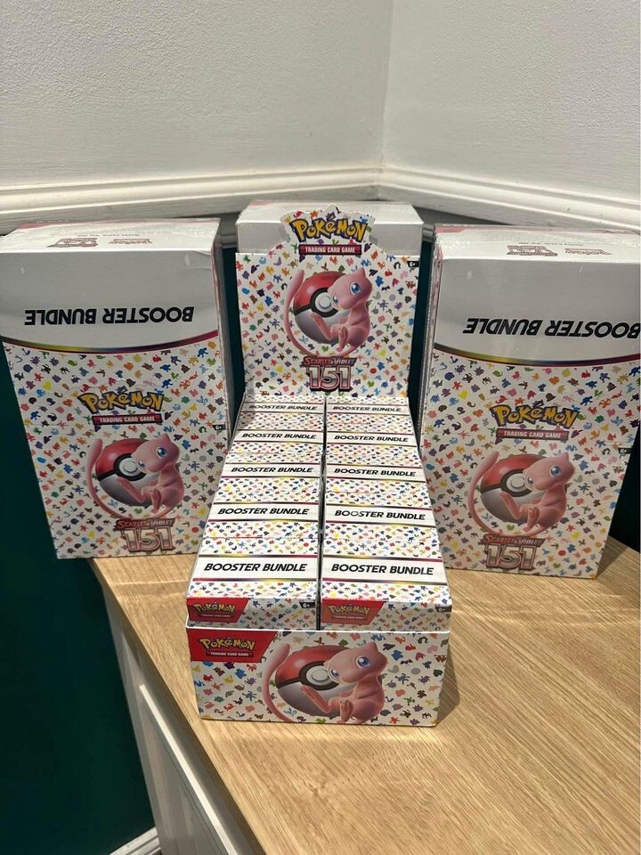 🟢Pokemon 151 Booster Bundle Display Case - 10x Booster Bundles - NEW ...