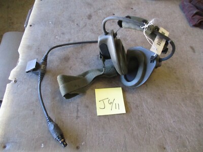 NOS VIC-3 Intercom Headset H-366, Missing MIC, for Military Intercom ...