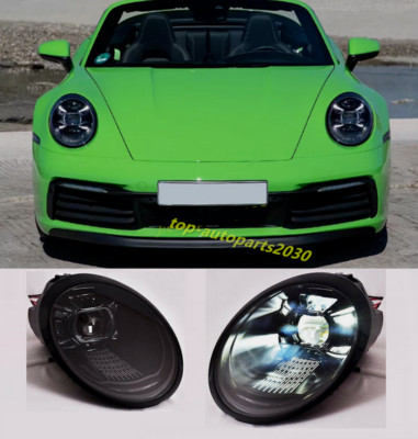 For Porsche 911 997.2 upgradation 992 LED DRL Matrix Headlights ...