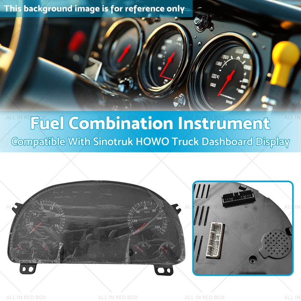 Fuel Combination Instrument Suitablefor Sinotruk HOWO Truck Dashboard ...