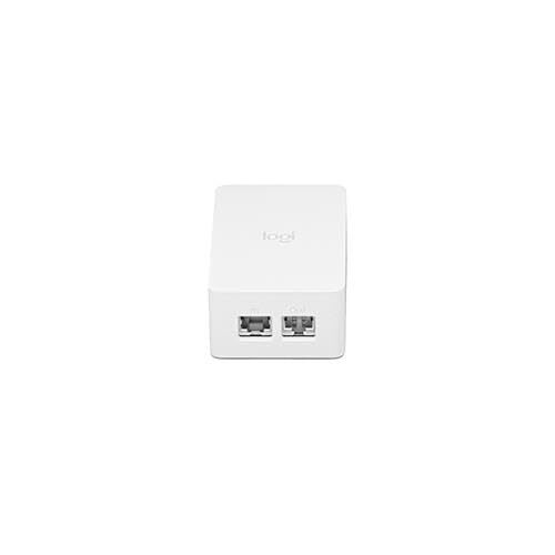 LOGITECH - VIDEO COLLABORATION POE INJECTOR WITH PLUG SET OFF WHITE ...