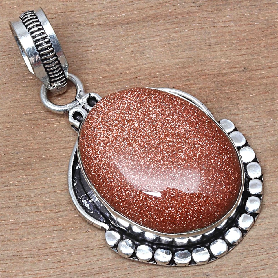 Pendant Red Sun Sitara Gemstone Handicraft Valentine'Day Silver Jewelry ...