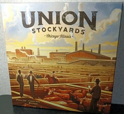 Union Stockyards Chicago Board Game - BRAND NEW Mint In Box Complete ...