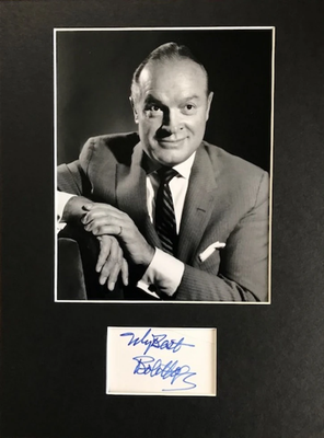 BOB HOPE - Entertainment Legend GENUINE SIGNED AUTOGRAPH | eBay