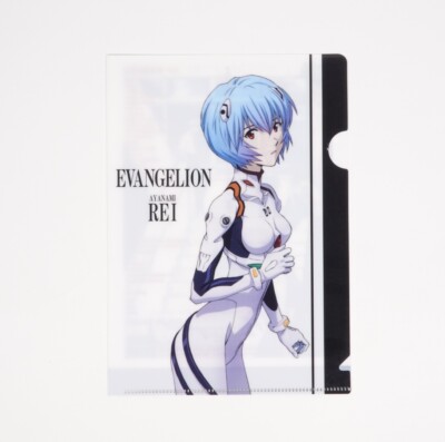 Evangelion - Rei Ayanami Anime Clear File Folder Japan Import US Seller ...