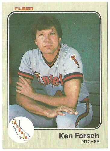KEN FORSCH ANGELS #89 - FLEER NM-MT 1983 | eBay