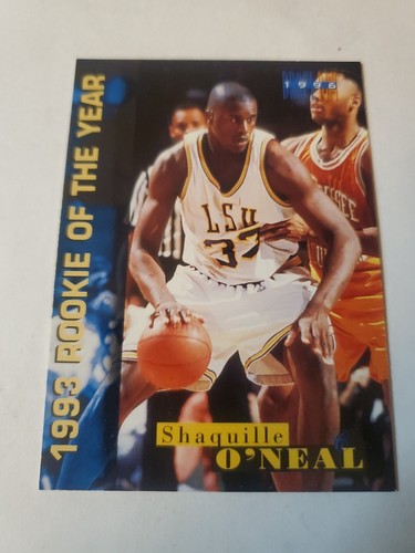 1996 Score Board Draft Day Shaquille O'Neal #6 HOF | eBay
