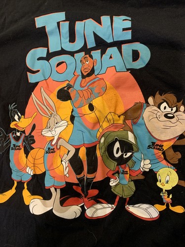 Space Jam A New Legacy T-Shirt Mens XXL Black LeBron James Tune Squad ...