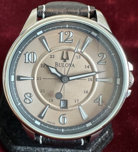 Bulova Mens Watch C860871, Stainless Steel, Water Resistant Running ...