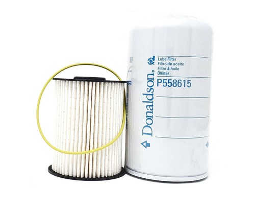 Set Donaldson P550800 Fuel- P558615 Lube - Filters 5.9 Diesel 2003-10 ...