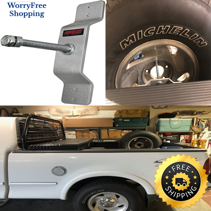 Universal In Bed Spare Tire Mounting Bracket, Rigid Holder Pick Up ...