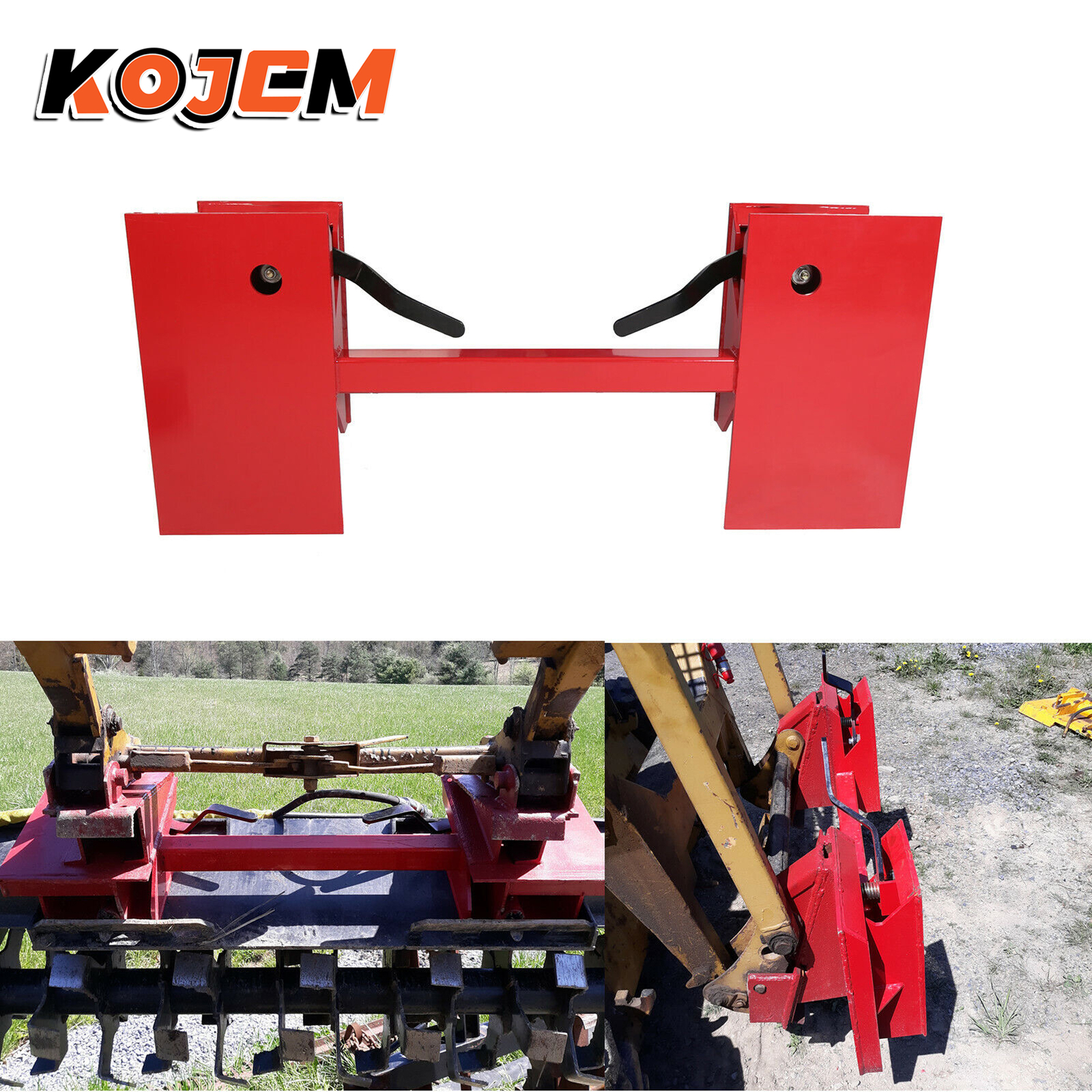 Skid Steer Quick Tach Conversion Adapter Plate For Bobtach Universal ...