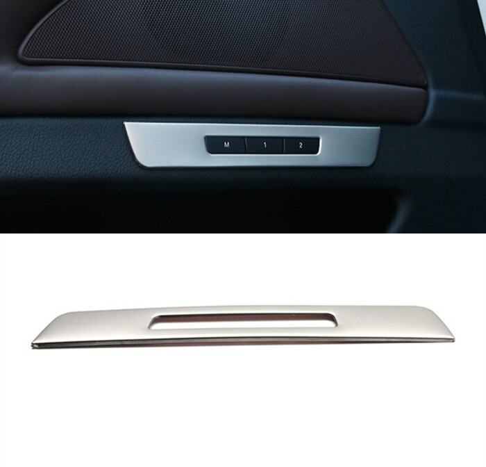 Car Door Panel Seat Memory Buttons Decal Cover Trim For BMW 5 series ...