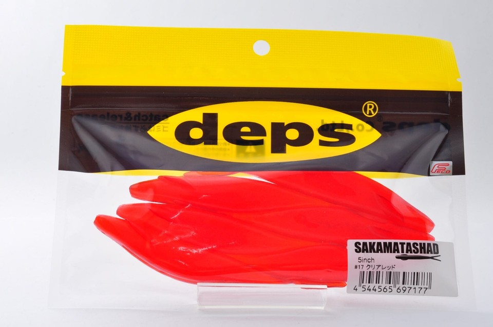 Deps Sakamata Shad 4 5 6 inch Soft Plastic Bait Lure Choose Color ...