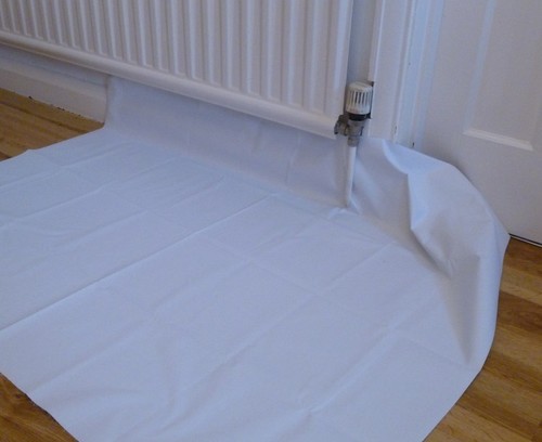 TOUGH MAT Protective WATERPROOF Sheet for Plumbers & Heating Engineers ...