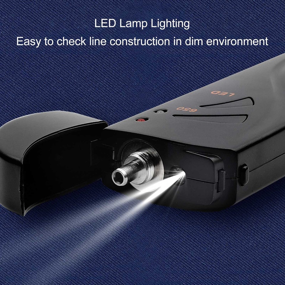 Visual Fault Locator 20KM Fiber Optic Cable Source Tester VFL For ...