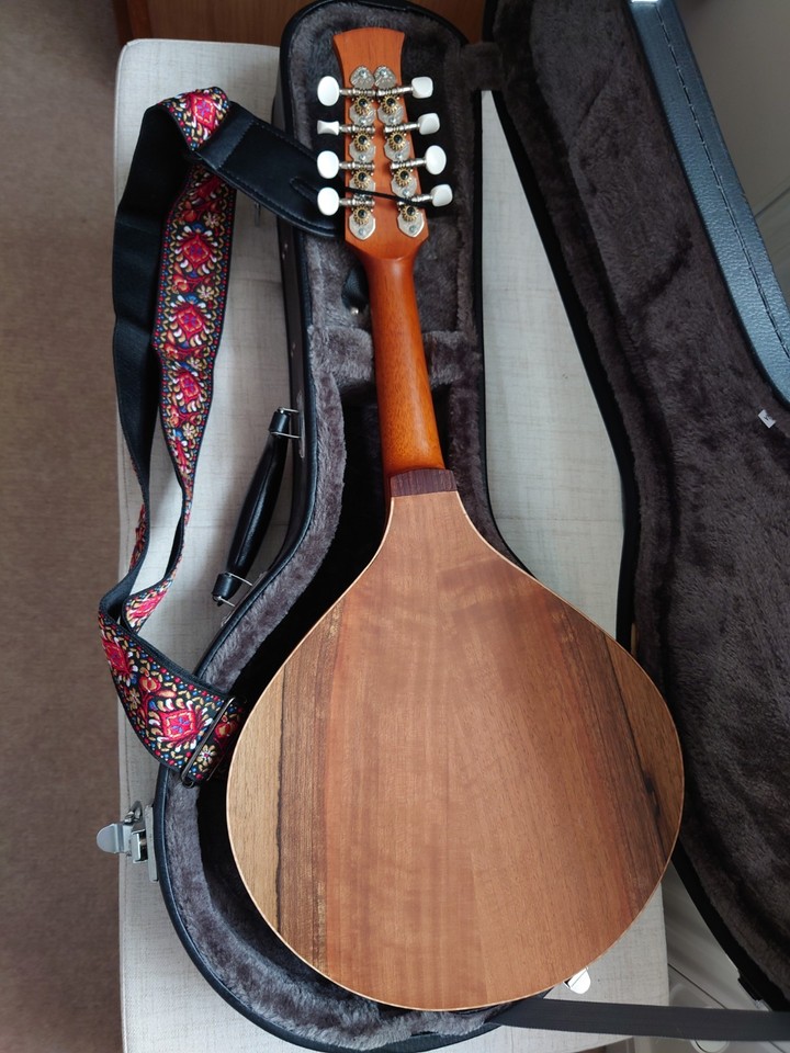 Handmade Celtic Mandolin Walnut & Sitka Spruce, By Small Strings ...
