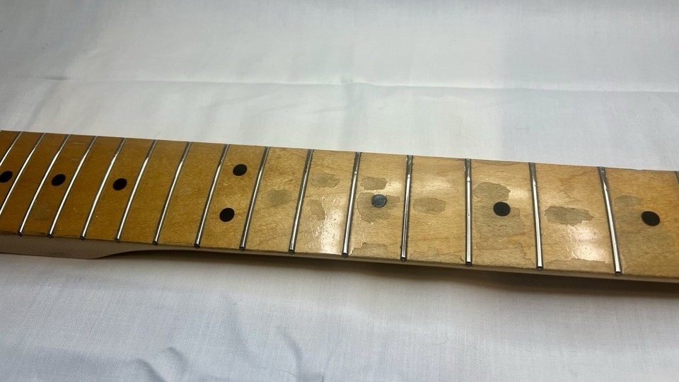 1996 Naturally Reliced Fender Stratocaster guitar neck MIM Standard ...