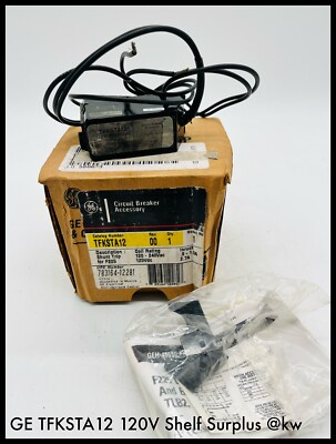 TFKSTA12 ~ GE TFKSTA12 120/240V Shunt Trip Device ~ GE TFK/TFJ Frame ...