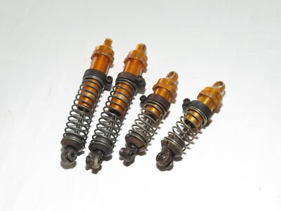 RC10-290 ASSOCIATED VINTAGE RC10 BUGGY FRONT REAR SHOCKS | eBay