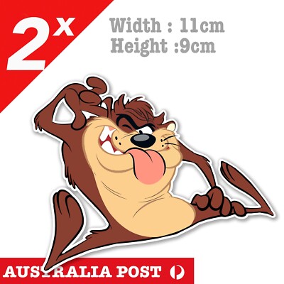 Tasmanian Devil Tornado , Looney Tunes TAZ Funny Cartoon Stickers ...