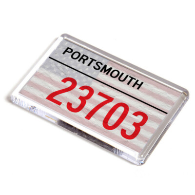 FRIDGE MAGNET - Portsmouth, 23703 - US Zip Code | eBay UK