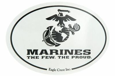 U.S. Marines USA Military Oval Car Refrigerator Magnet | eBay