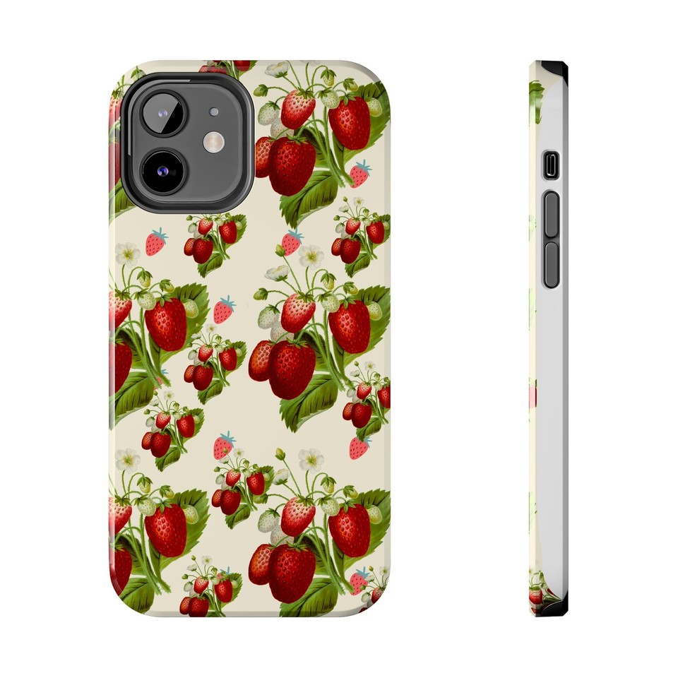 Cute Strawberry Phone Case, Summer Phone Case, Fruit Phone Case, Mom ...