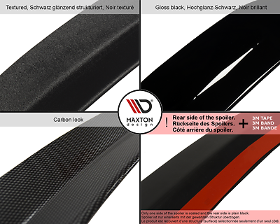 Body kit extension rear spoiler cap volvo v40 | eBay