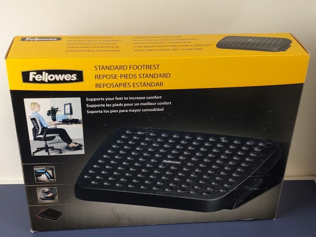 Fellowes 48121 Standard Foot Rest Footrest Graphite Fel48121 for sale ...