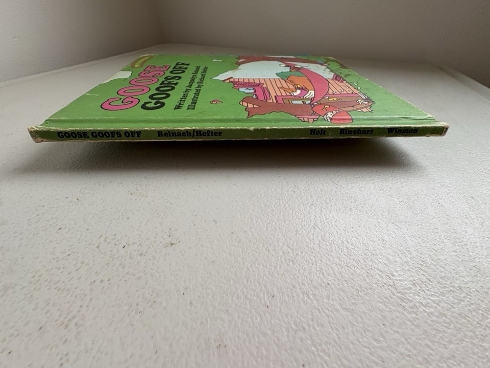 Sweet Pickles Goose Goofs Off 1977 Vintage Hardcover Educational Book ...