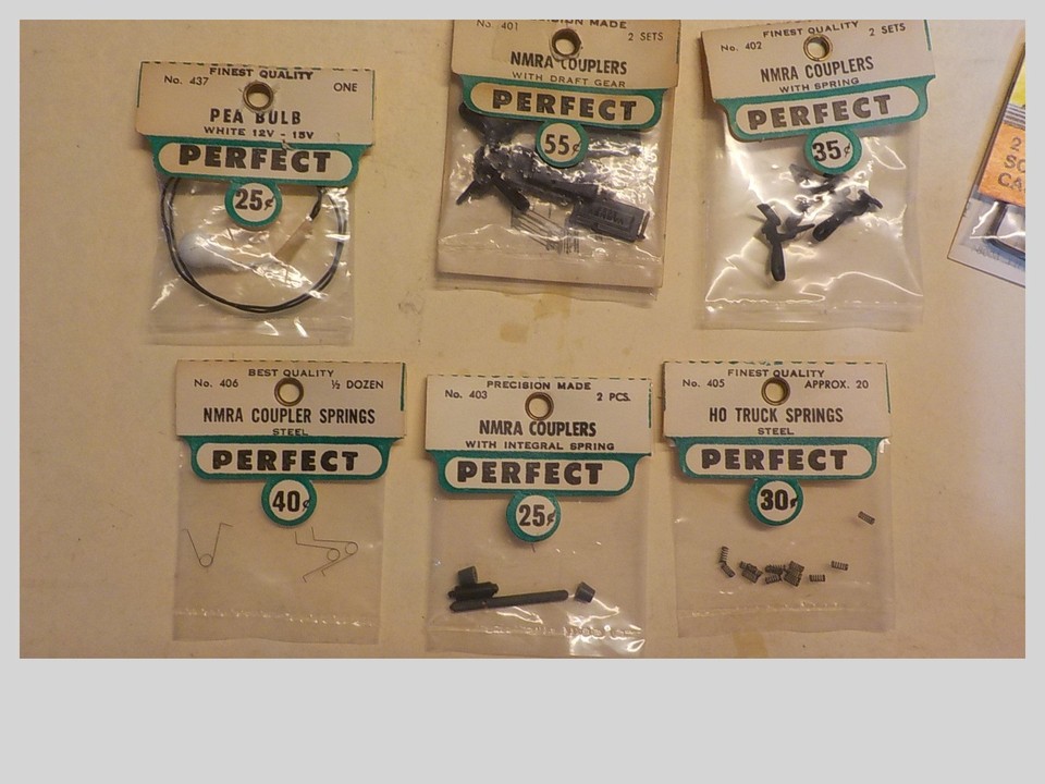 HO Scale Mostly Vintage Lot Of 11 Packs Modeling Parts NIP | eBay