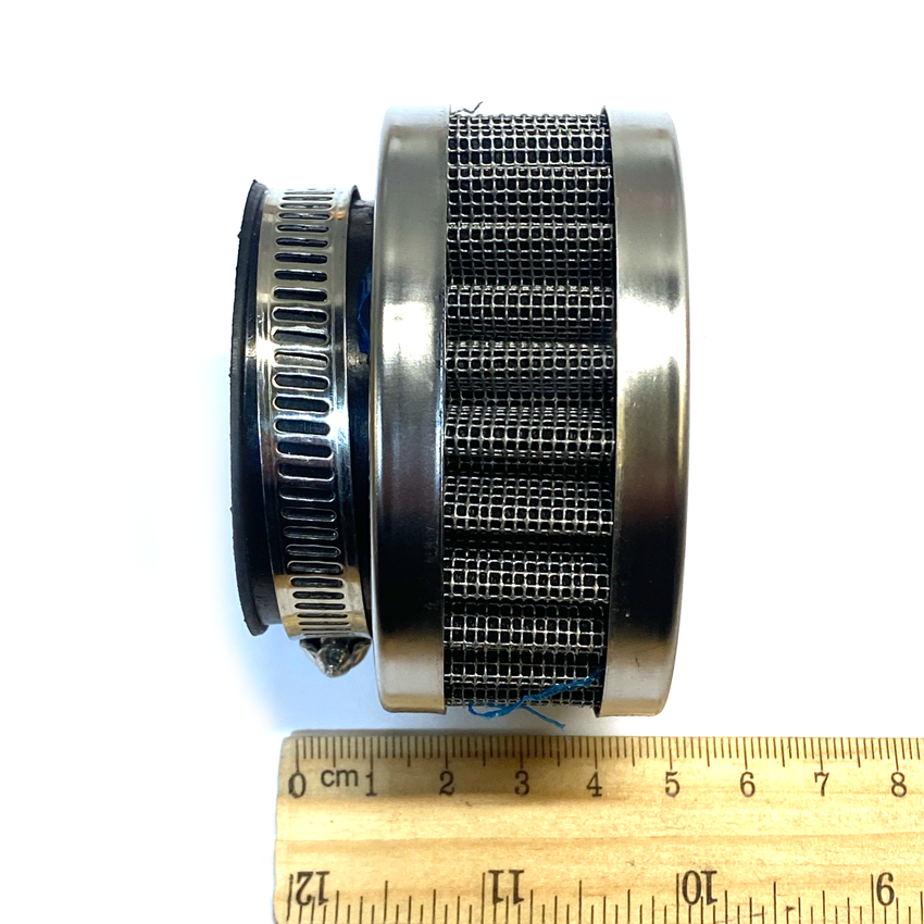 Pancake Small Air Filter 48mm Ideal Motorcycles fitted with Amal 900 ...