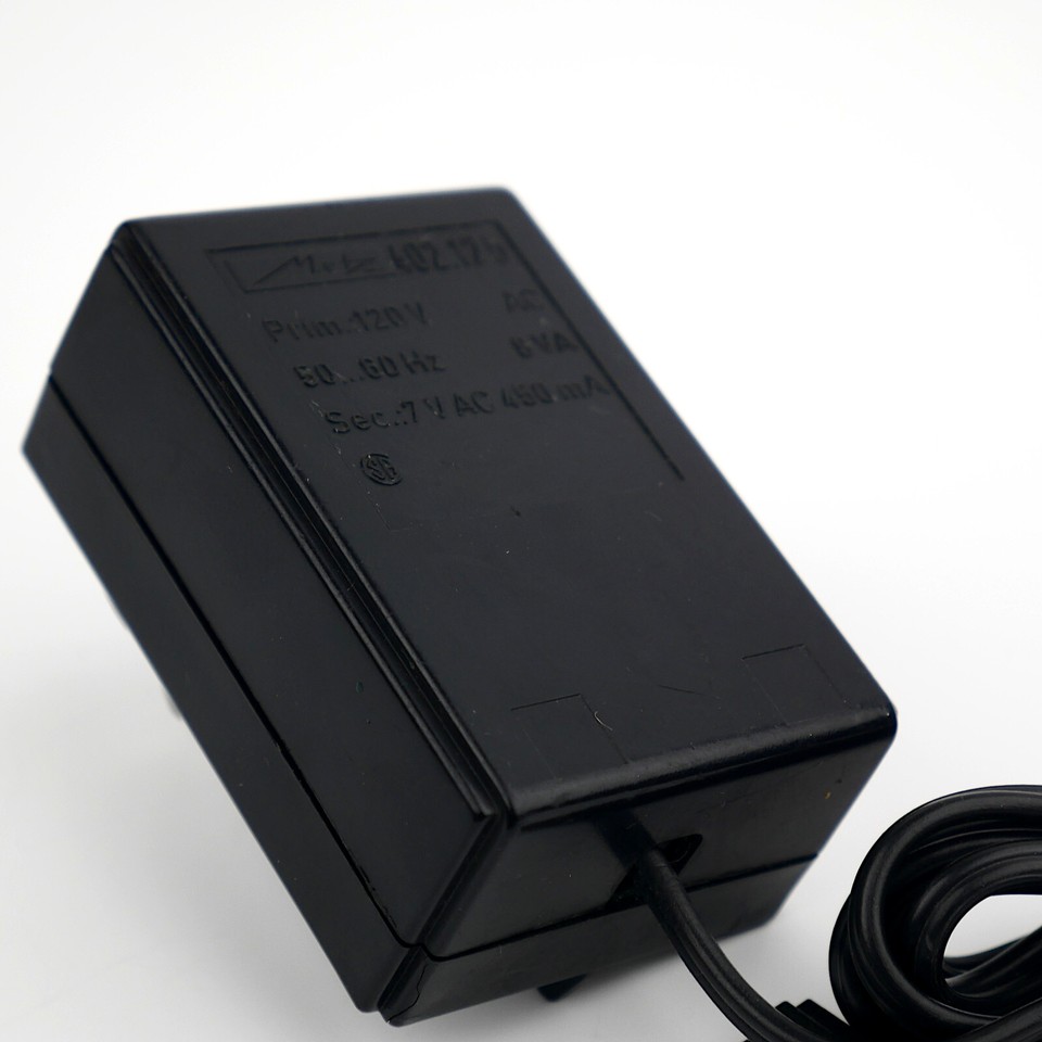 Vintage OEM Metz 402.12b AC Adapter 7V 450mA CSA OEM Plug 45CT 45CL ...