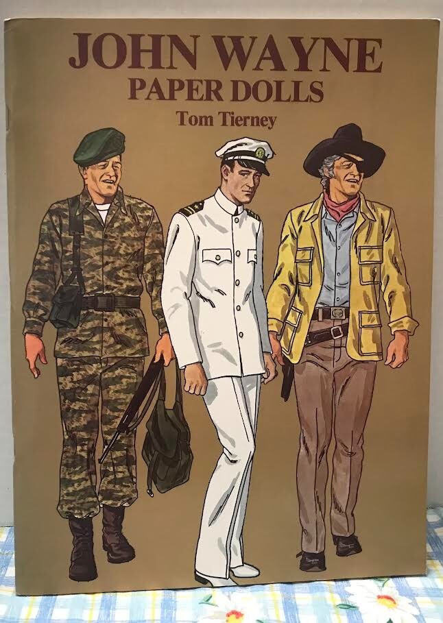 VINTAGE PAPER DOLLS JUDY GARLAND-JOHN WAYNE- SHIRLEY TEMPLE-GRACE KELLY ...