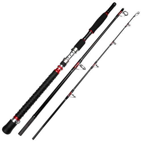Black-Rhino Trolling Fishing Rod 6' 7' 20-50lb Heavy Spinning Jigging ...