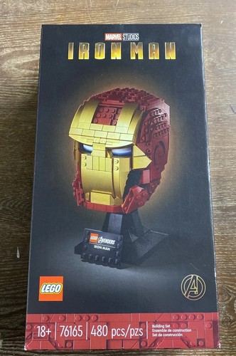 Marvel iron man helmet lego set 76165 , Sealed (282), Read Description ...