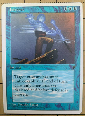 TELEPORT - MAGIC THE GATHERING - CHRONICLES - RARE | eBay